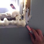 Cutting spray foam insulation or how to cut spray foam insulation